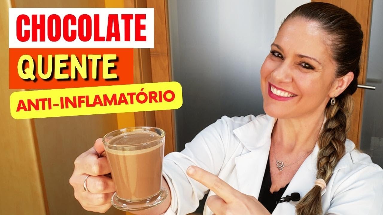 CHOCOLATE QUENTE Anti-Inflamatório, tipo NUTELLA! Sem Açúcar e Leite ...
